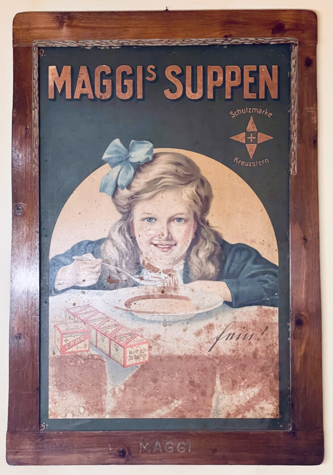 Alte Reklame - Julius Maggi und die Würze, die die Welt eroberte ...