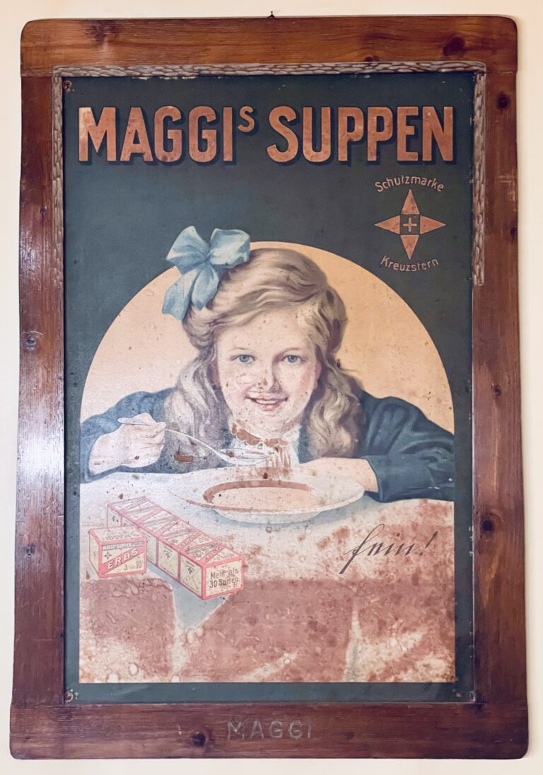 Julius Maggi und die Würze, die die Welt eroberte - Alte Reklame ...