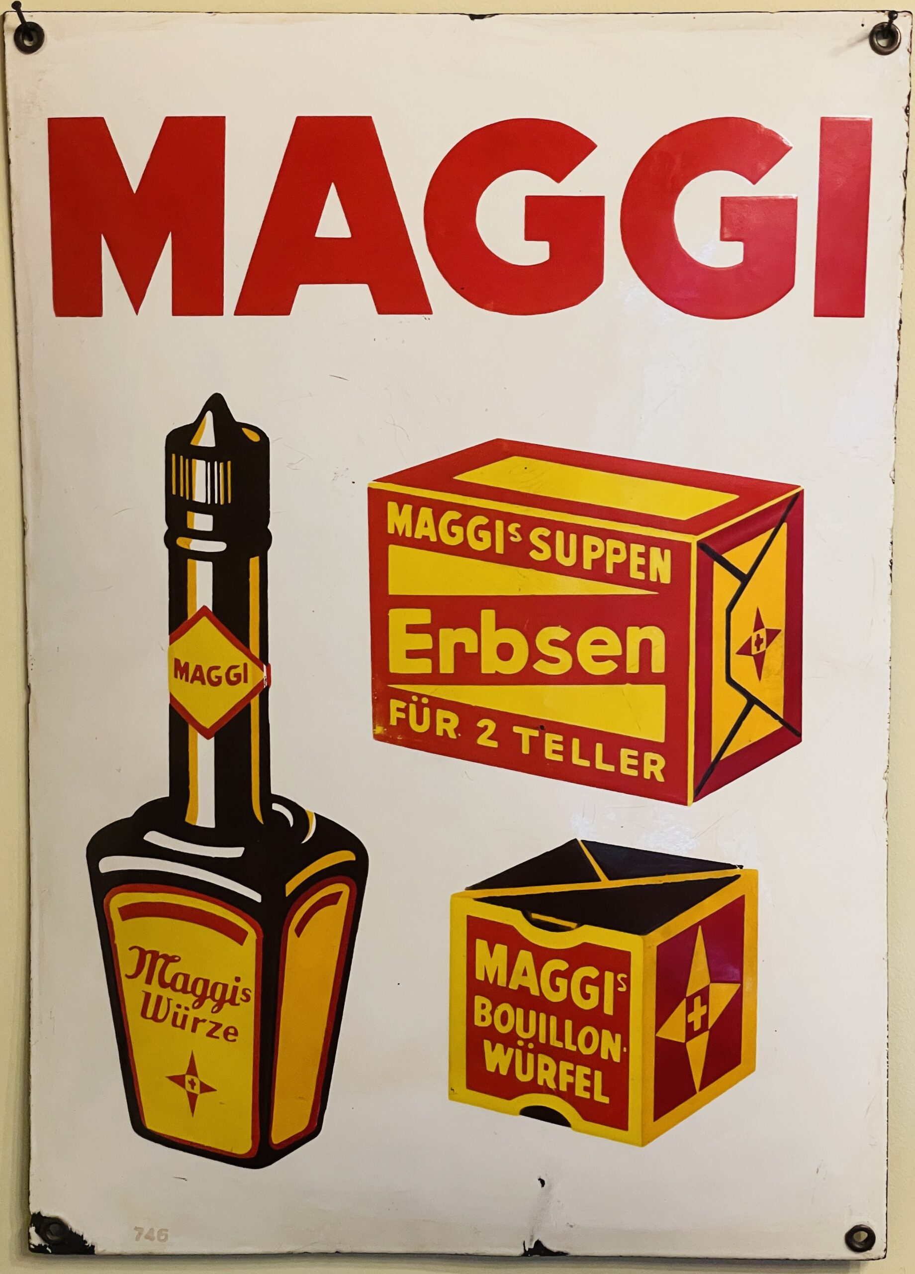 Alte Reklame - Julius Maggi und die Würze, die die Welt eroberte ...