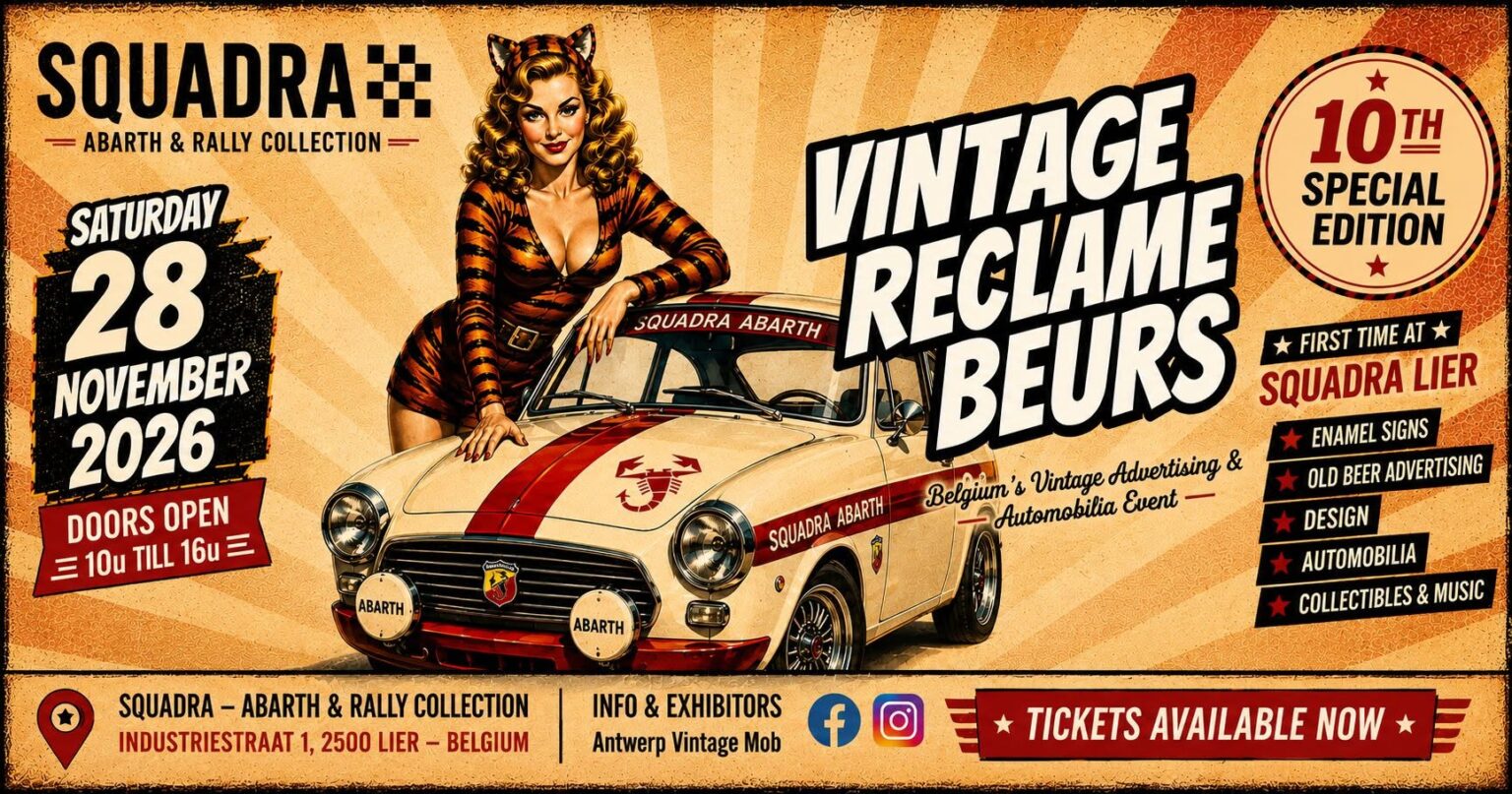 „Vintage Reclame Beurs“ feiert Jubiläum in neuer Umgebung - Börsen ...